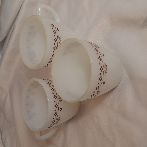 Termocrisa | Kitchen | Vtg Termocrisa Mexico 7 White Milk Glass Coffee ...